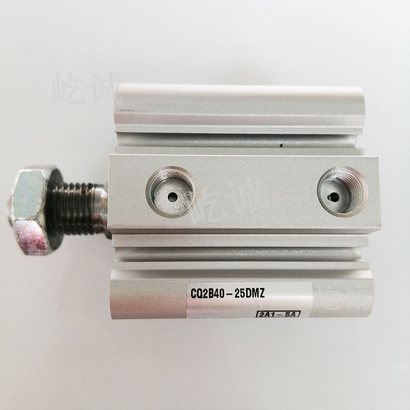 日本SMC薄型气缸CQ2B40-25DMZ气压式单杆双作用全新原装假一赔十
