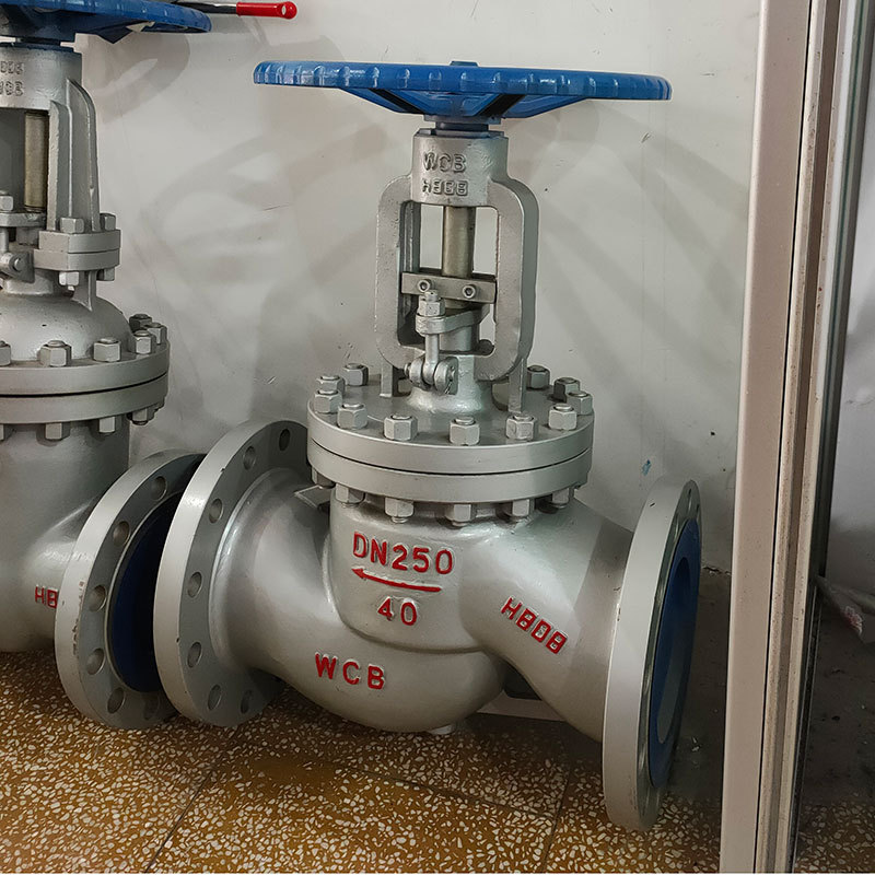WCB美标铸造截止阀 铸钢法兰截止阀dn250 单向升降截止阀J41H-40C