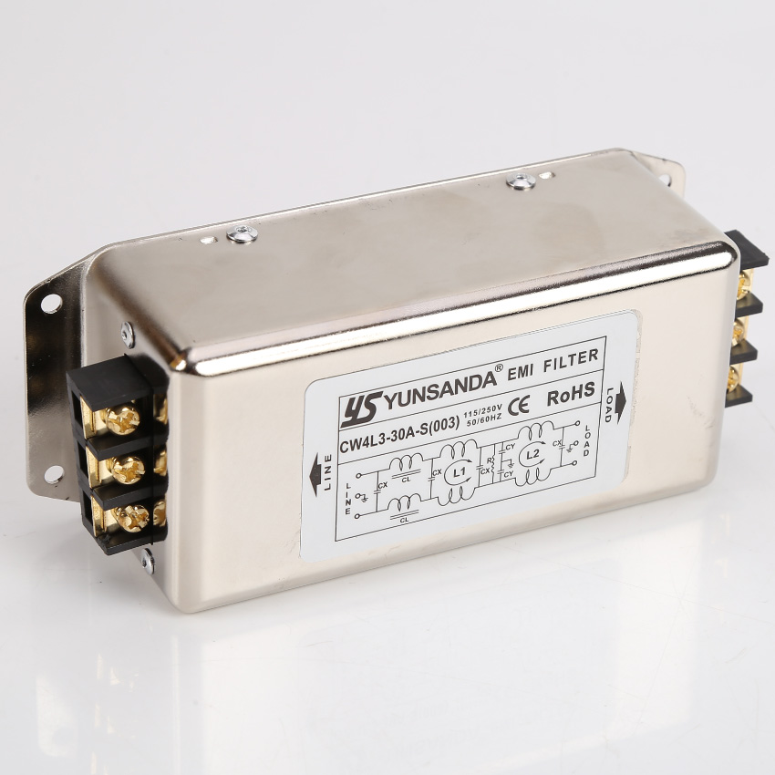 台湾CW4L2-20A-S(005)电源滤波器220v 端子台6A10A30A导轨式 包邮 - 百度爱采购