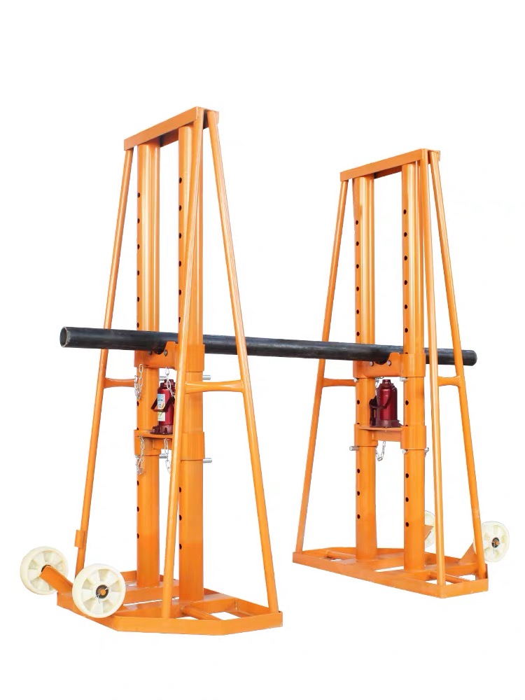 永盛电缆放线架5吨10吨15吨20液压电缆架放线架电力光纤放线盘架