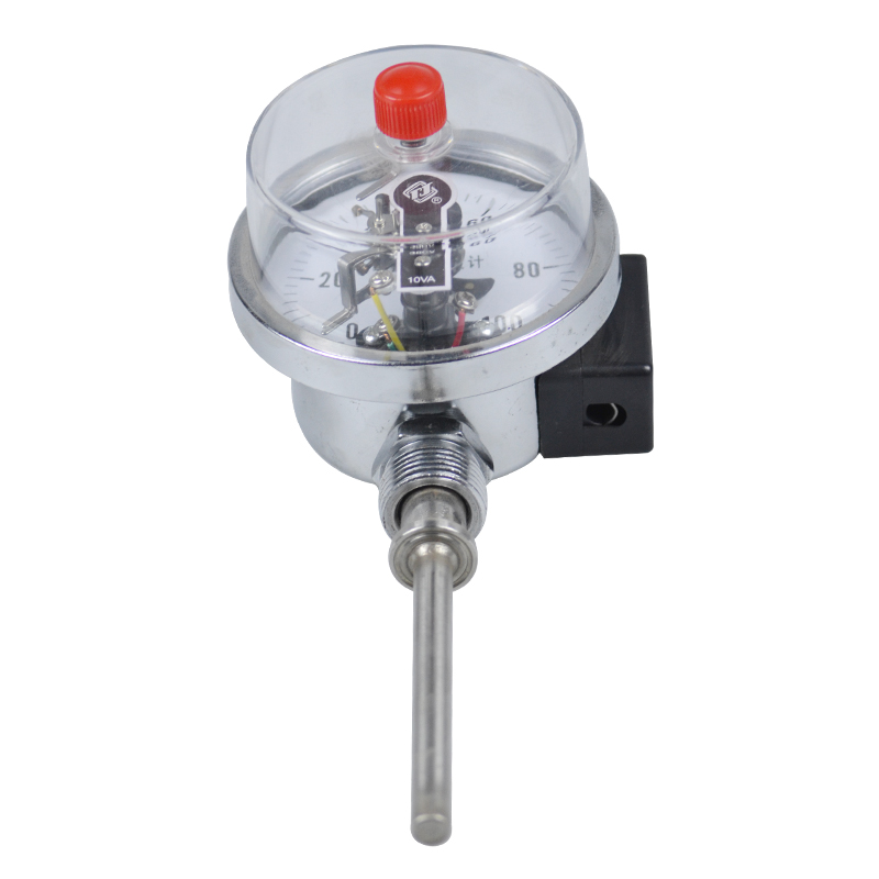 WSSX-411电接点双金属温度表温度计带上下限控制输出开关量411X