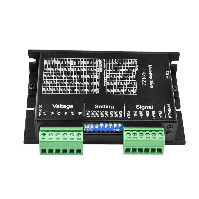 Rtelligent 锐特42步进电机驱动器套装DM422配机身长40/48/60电机