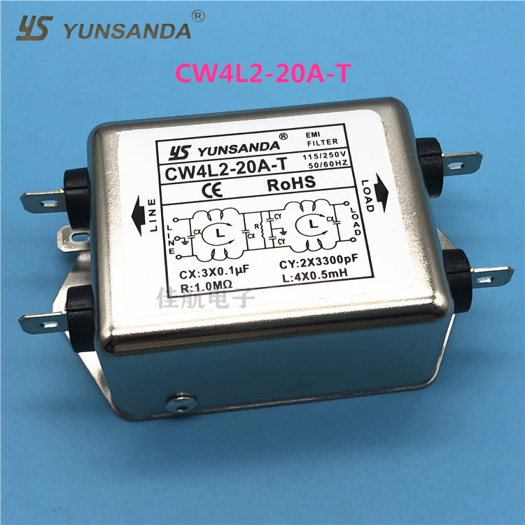 单相交流滤波器CW4L2-10A-S CW4L2-20A-T端子CW4L2-10A-S(005导轨 产品关键词:滤波器cw4l2-10a;滤波器cw4l2-10a-s;滤波器cw4l2-10a-s模型