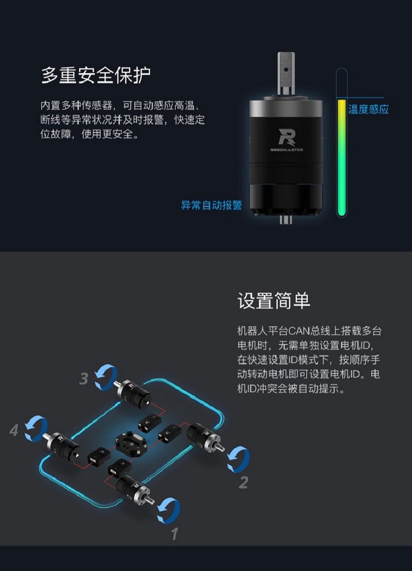 ROBOMASTER萝马集市 M3508 P19直流无刷减速电机 产品关键词:无刷电机3508;robomasterm3508直流无刷减速电 ...