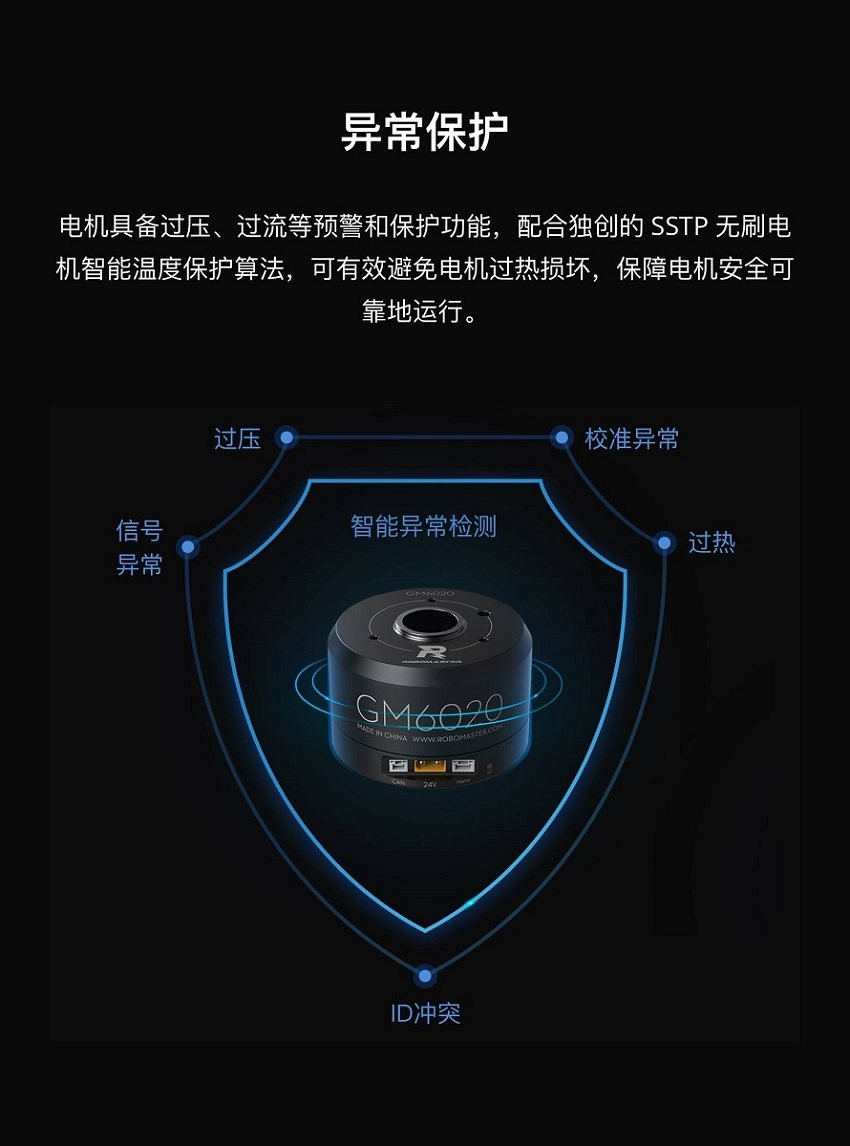 ROBOMASTER萝马集市 GM6020直流无刷电机 产品关键词:无刷电机6020;6020电机;gm6020直流无刷电机 ...