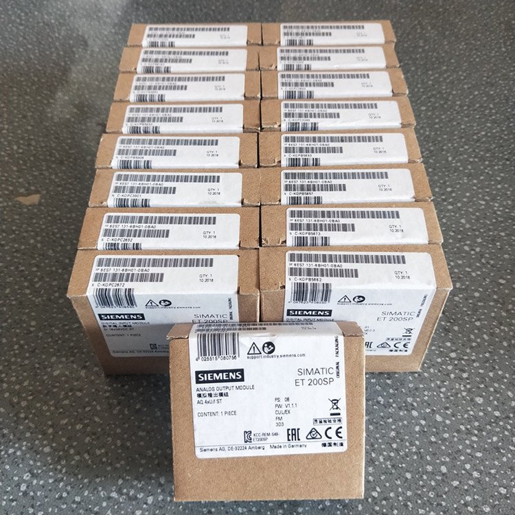 西门子PLC模拟量输出模块2AO适用A0,A1型基座6ES7135-6HB00-0DA1