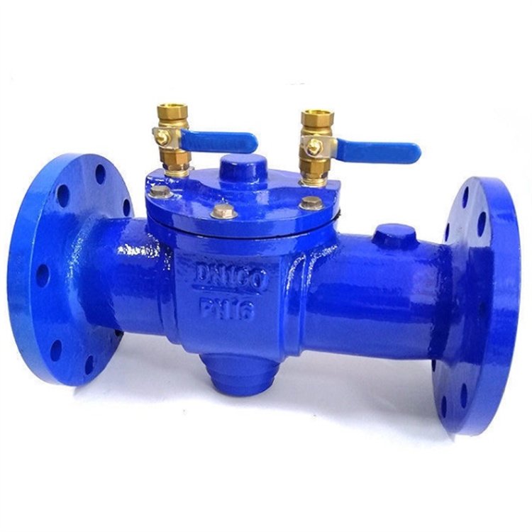 双恒防倒流止回阀 DF41X-16Q 倒流防止器 防污隔断阀 铜芯法兰止