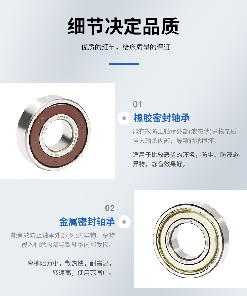 日本进口轴承NSK 7012 7013 A AW B BW角接触轴承 顺丰包邮