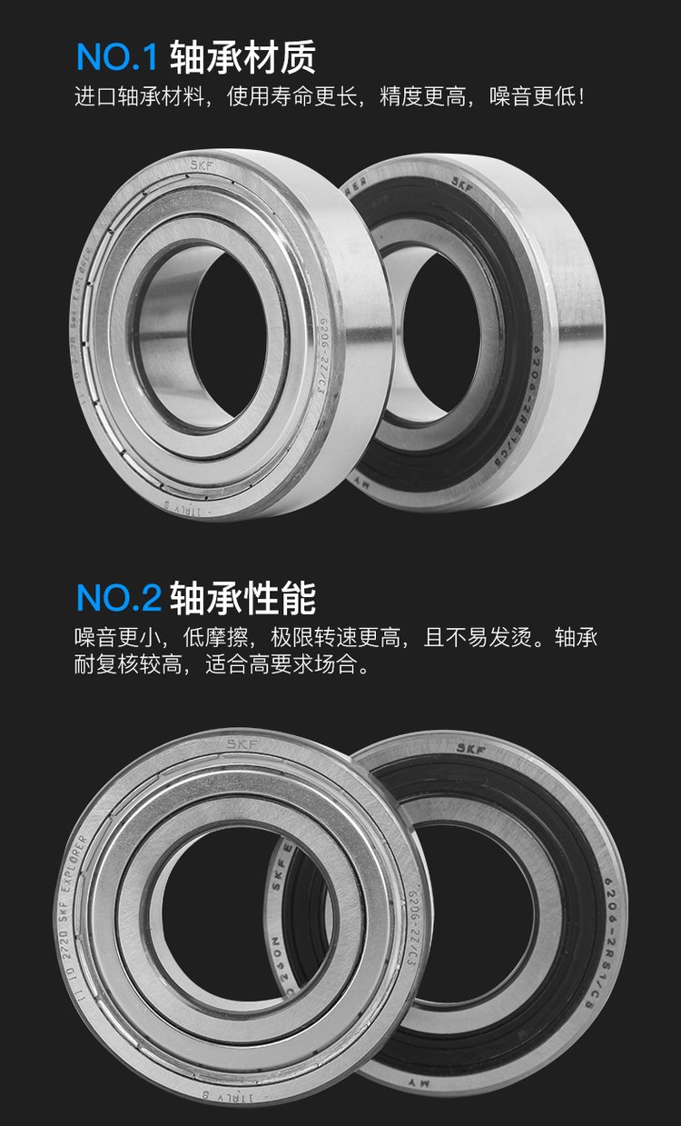 SKF轴承,16007 ,16008 ,16009 ,16010 ,16011, 16012Z, ZZ 2Z RS