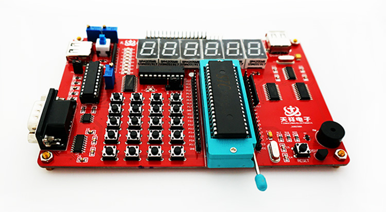 TX-1C 51开发板 郭天祥GTX 天祥电子 51单片机学习开发板配视频