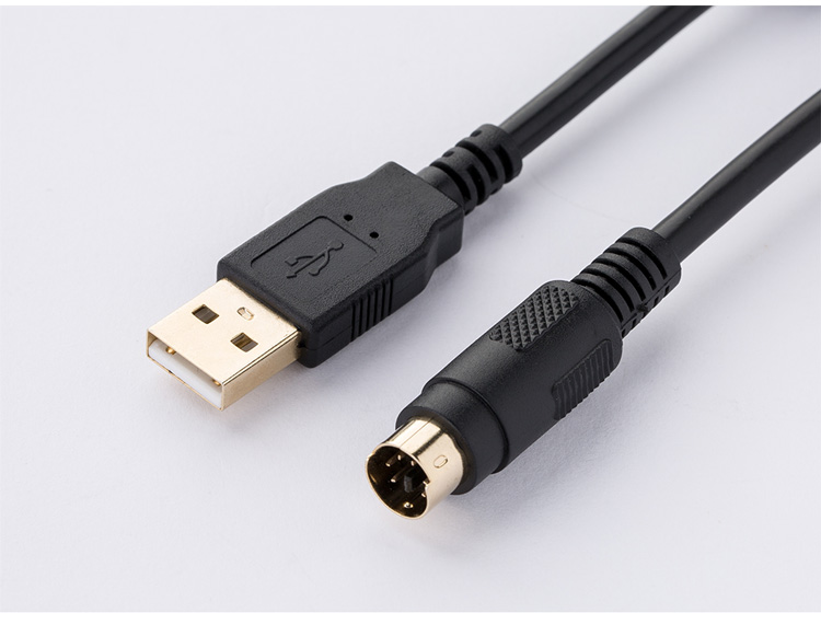 适用三菱Q系列PLC编程电缆Q00CPU/Q02H/Q06H下载通讯数据线QC30R2