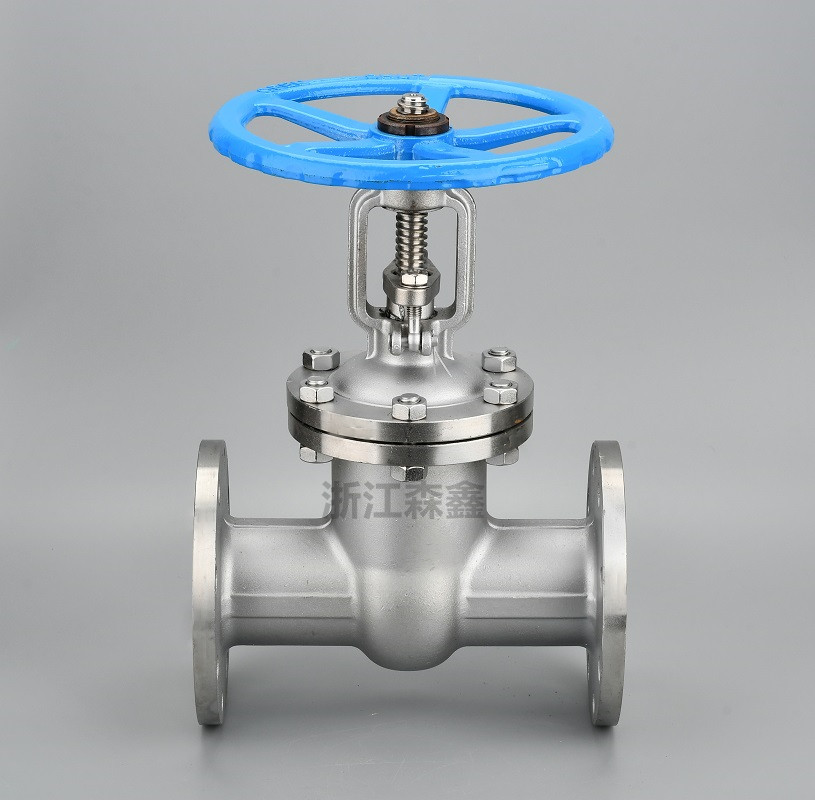 不锈钢闸阀304法兰Z41W-16P水用闸型 明杆硬密封DN50 80 100 4寸