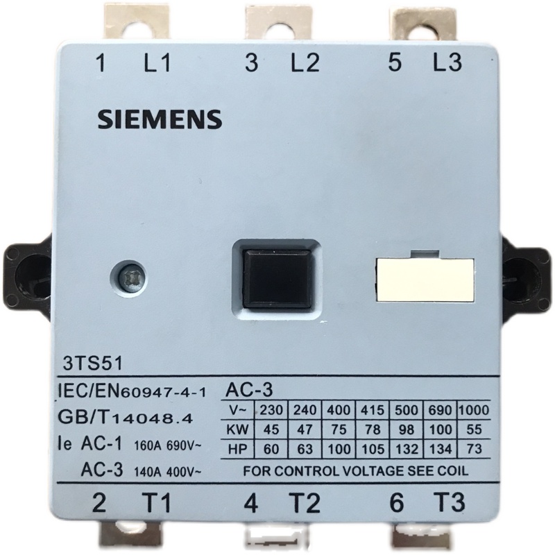 西门子交流接触器3TF47 3TF52 3TF513TF50 3TF49 3TF48AC110 220V