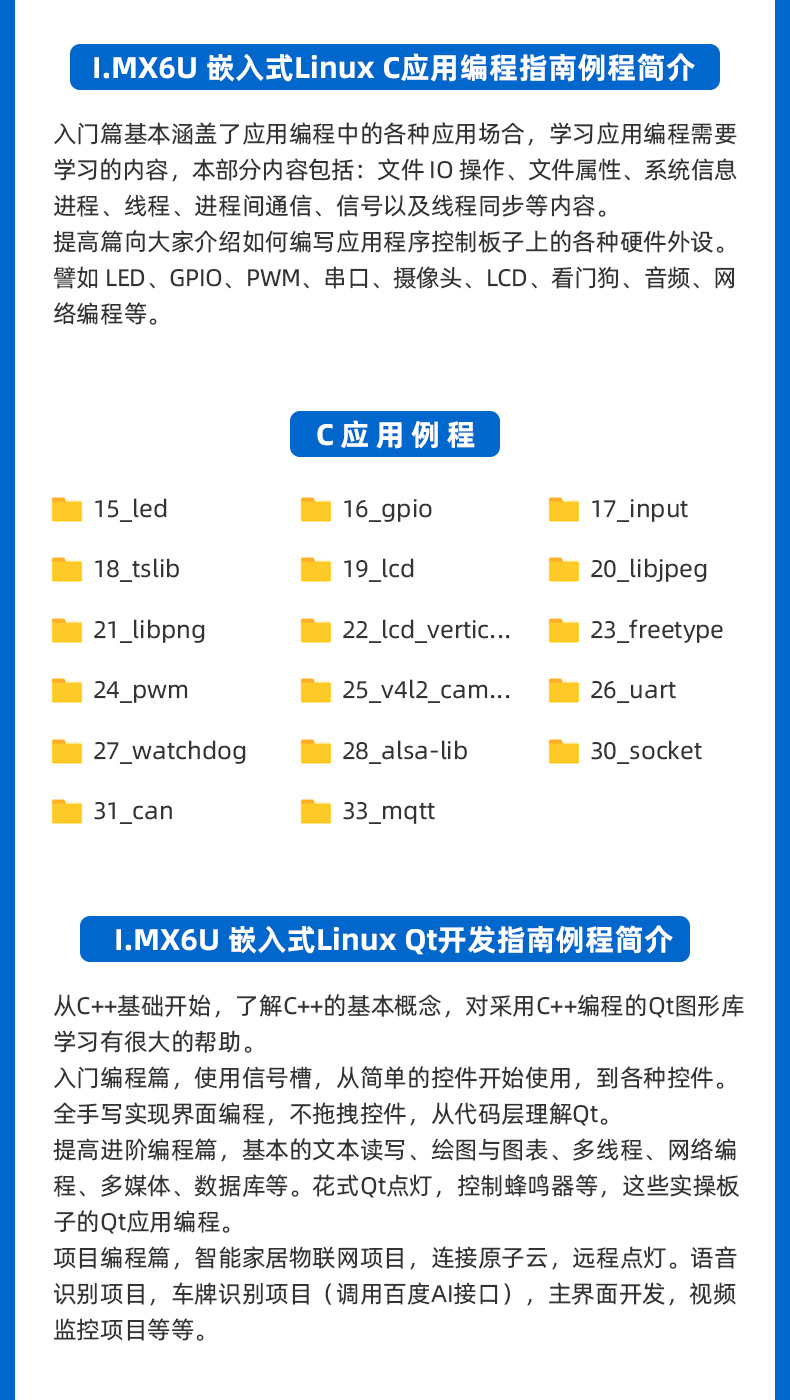 正点原子阿尔法Linux开发板ARM嵌入式I.MX6ULL IMX6ULL强过STM32