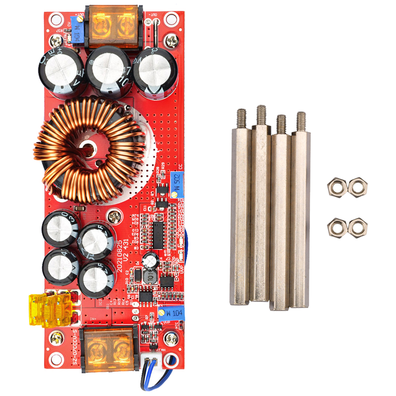 DC-DC升压转换模块1800W大功率升压40A恒压恒流可调升压电源模块