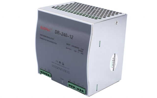 伊莱科（ELECALL）工业级导轨式开关电源LED监控电源变压器适配器