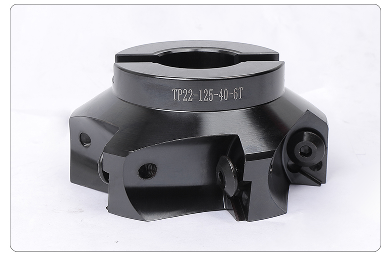 TP90度面铣刀盘TP22-80-27-4T三角形刀片TP22 TP16直角台肩面铣刀