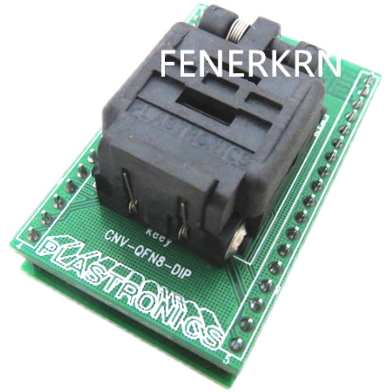 DFN8测试座 QFN8编程座 WSON8烧录座 USON8转换座 进口