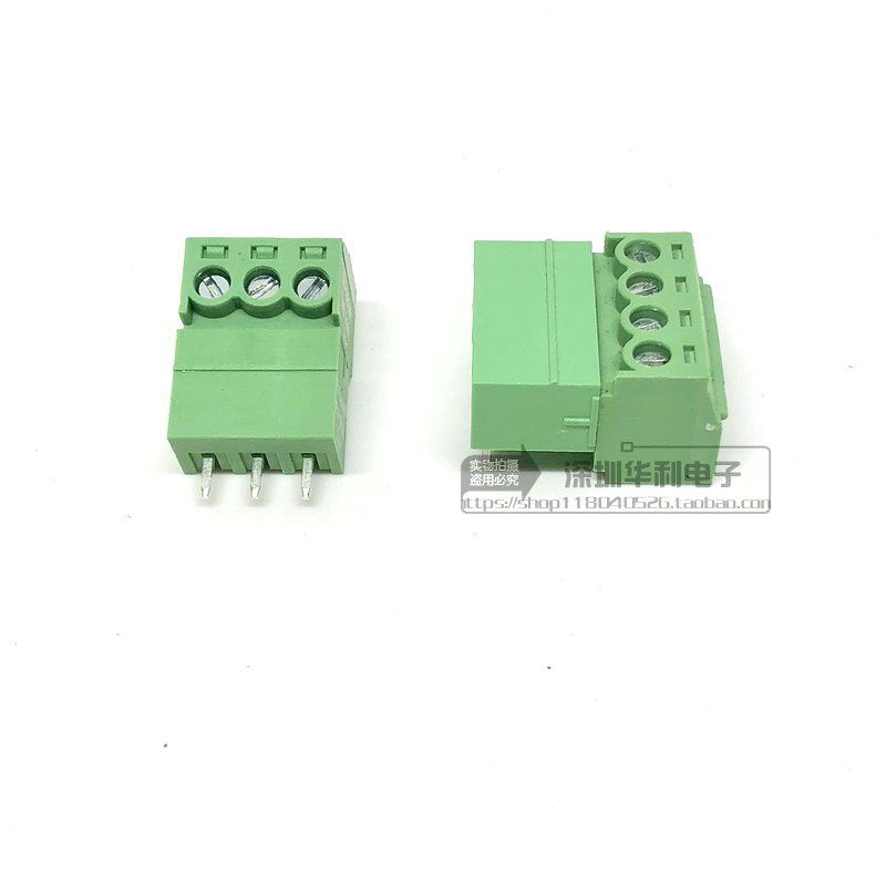15EDG 3.81mm 插拔式接线端子 KF2EDG 2p3p4p5P6P8p直针弯针整套