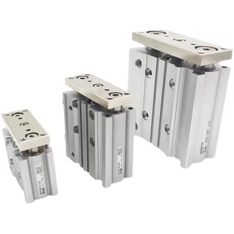SMC全新MGPL20 MGPM25/32Z-75Z-20Z-125Z-80-100-40Z三轴导杆气缸