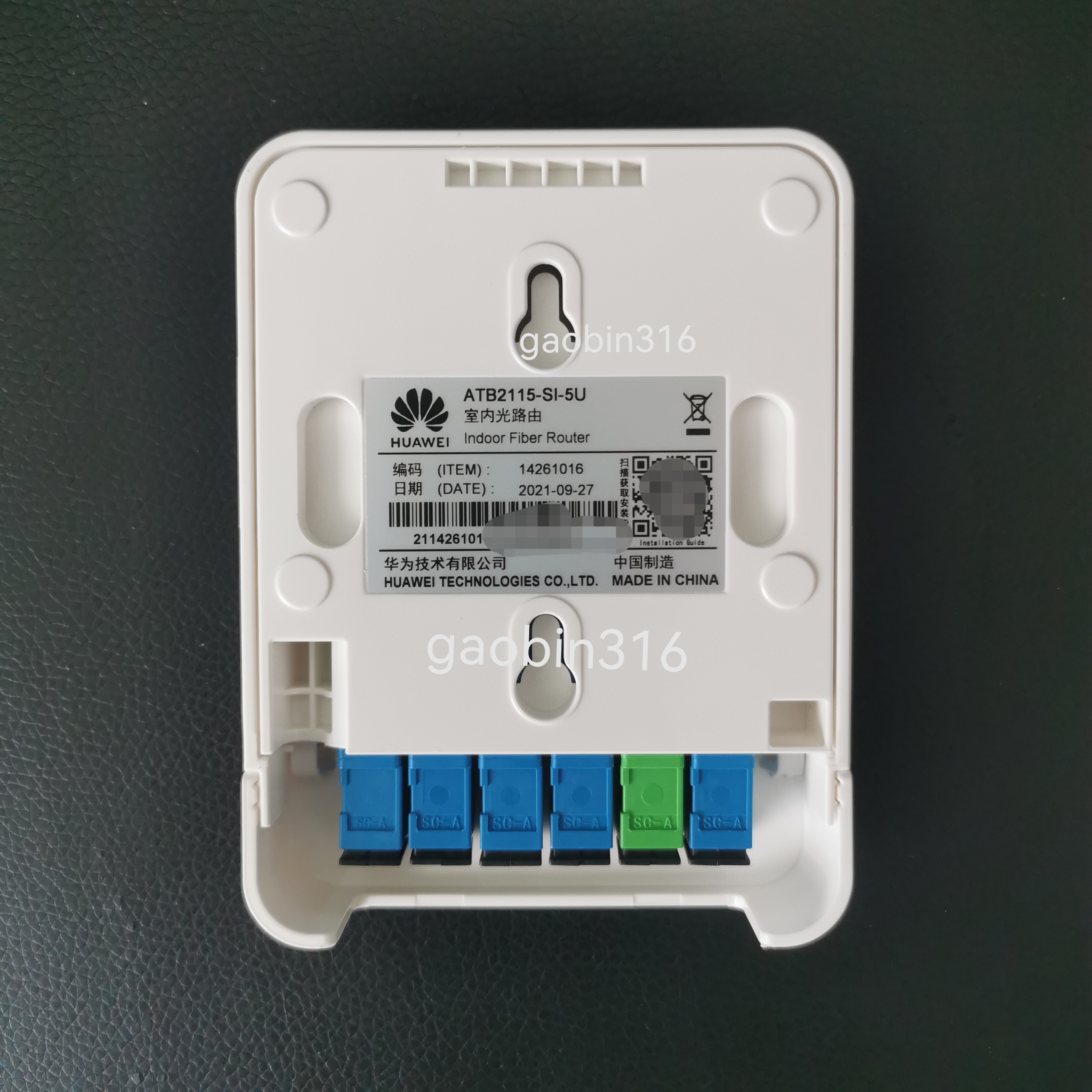 华为1分4 FTTR全新原厂智能分光器光纤设备 ATB2115-SI-5U分路器 产品关键词:分光器1分4;智能分光器;fttr光分路器;光纤atb;fttr分光器在哪买;fttr中的分光器 ...