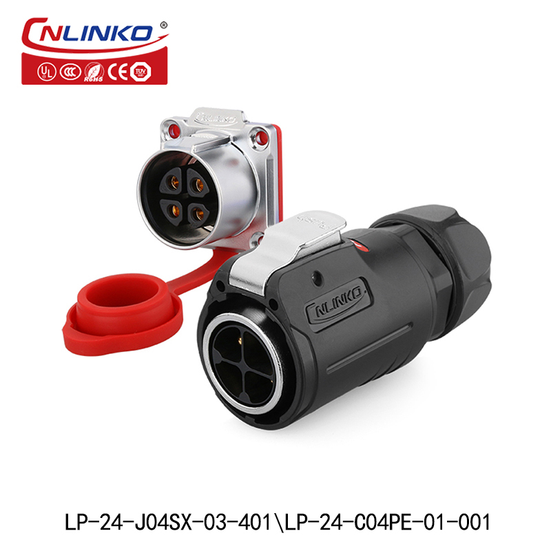 凌科LP24航空插头3芯4芯10孔12 19 24PIN多芯电源工业防水连接器 产品关键词:防水多芯连接器;24pin连接器价格