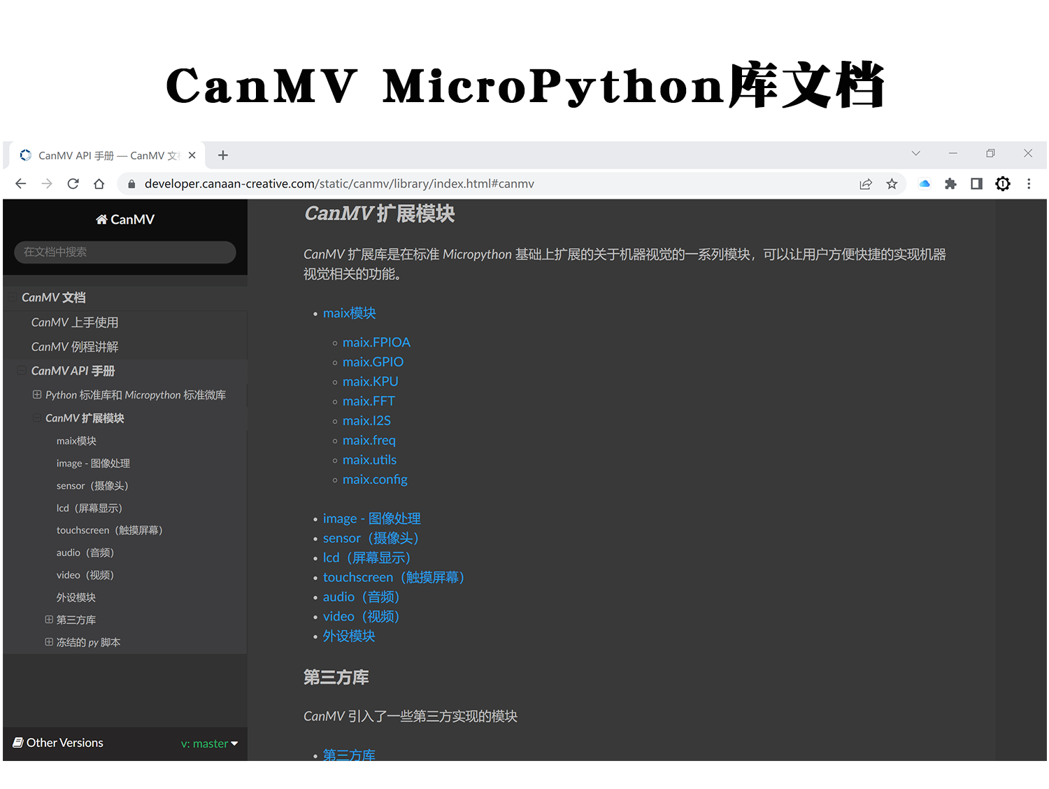 CanMV K210开发板 AI人工智能 人脸识别 机器视觉 Python深度学习