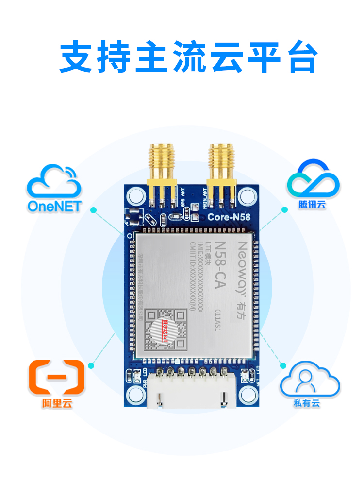 有方N58 4G cat1模块串口透传无线物联网通信通讯支付模组GPS定位 产品关键词:有方通讯模块;有方cat1模块价格;有方cat1;有方无线模块价格;有方cat1模组;cat1串口透传 ...