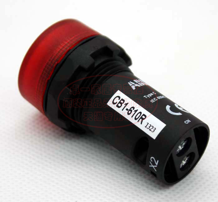 原装正品ABB闪亮型蜂鸣器CB1-610R 红色CB1-613R DC24V AC230V