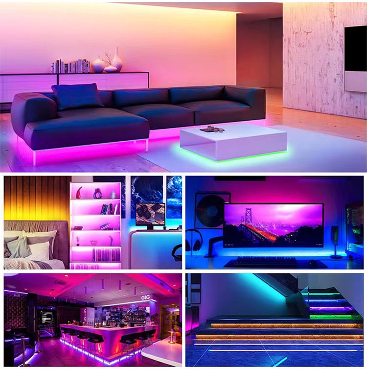 米家涂鸦欧瑞博绿米智能COB灯带RGB七彩RGBW变色RGBCW酒吧电竞房