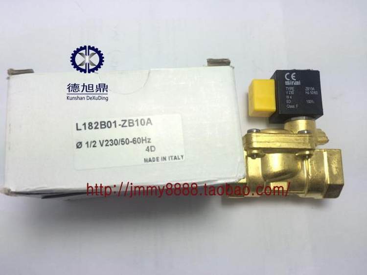 意大利SIRAI电磁阀L182B01-ZB12A口径1/2原装