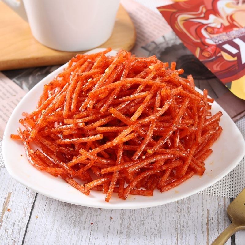 火爆脾气辣条辣可曦曦108g大包超辣特辣面筋零食网红解馋爆辣便宜