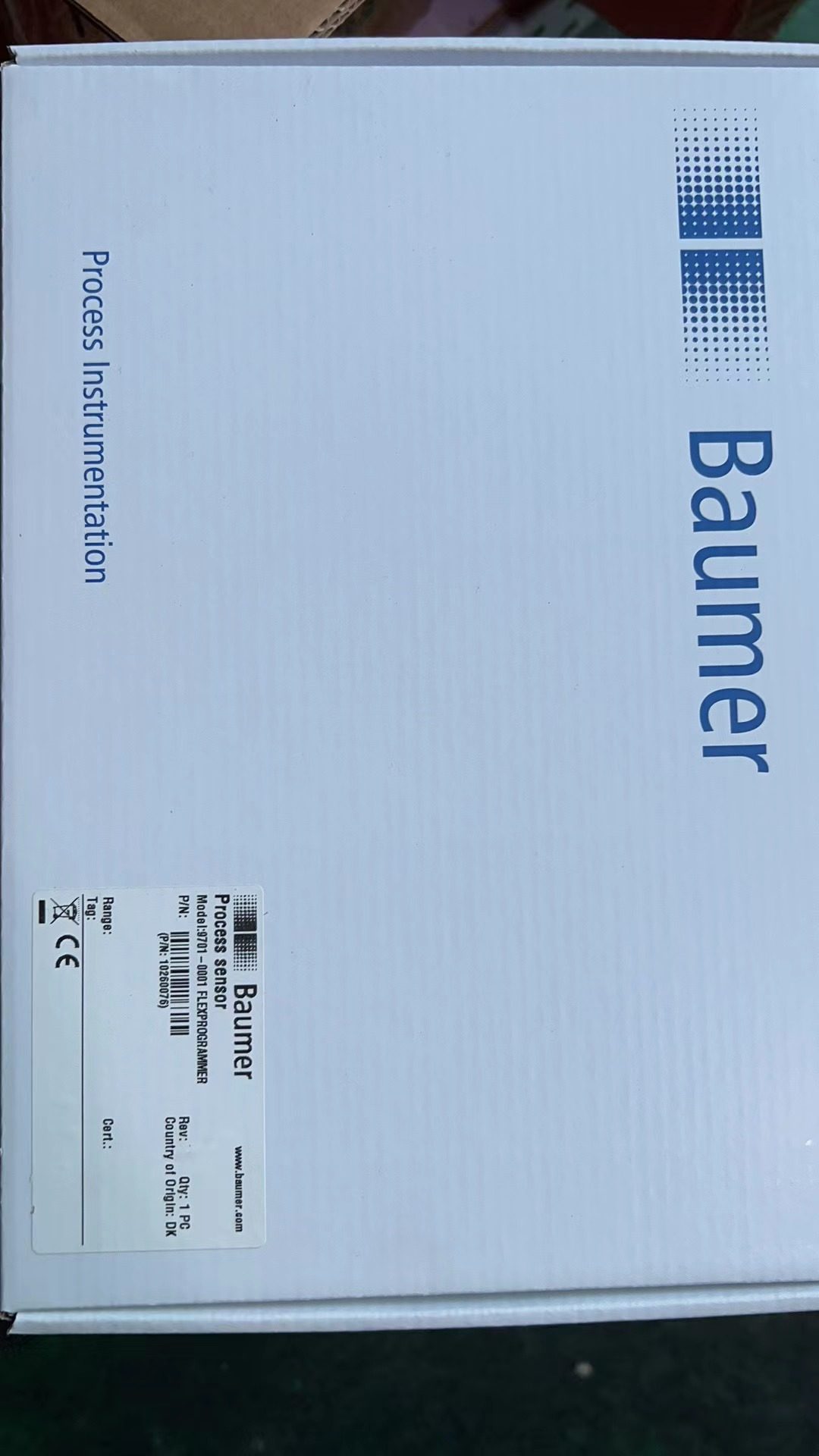 堡盟Baumer过程传感器调试工具FlexProgrammer 9701 代理原装现货