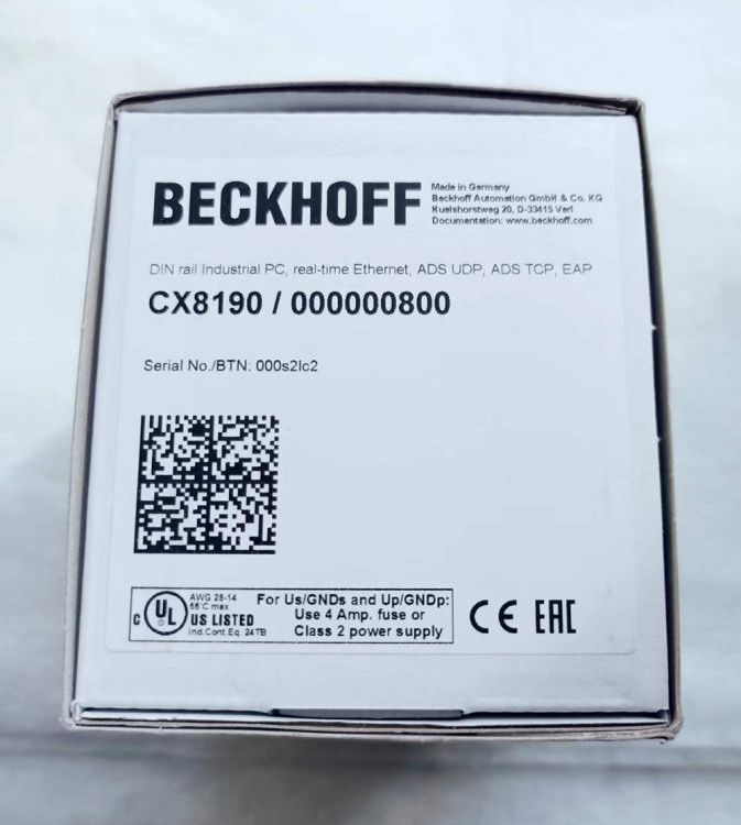 倍福Beckhoff模块CX8190 德国原装 具有不同以太网协议的嵌入式 P