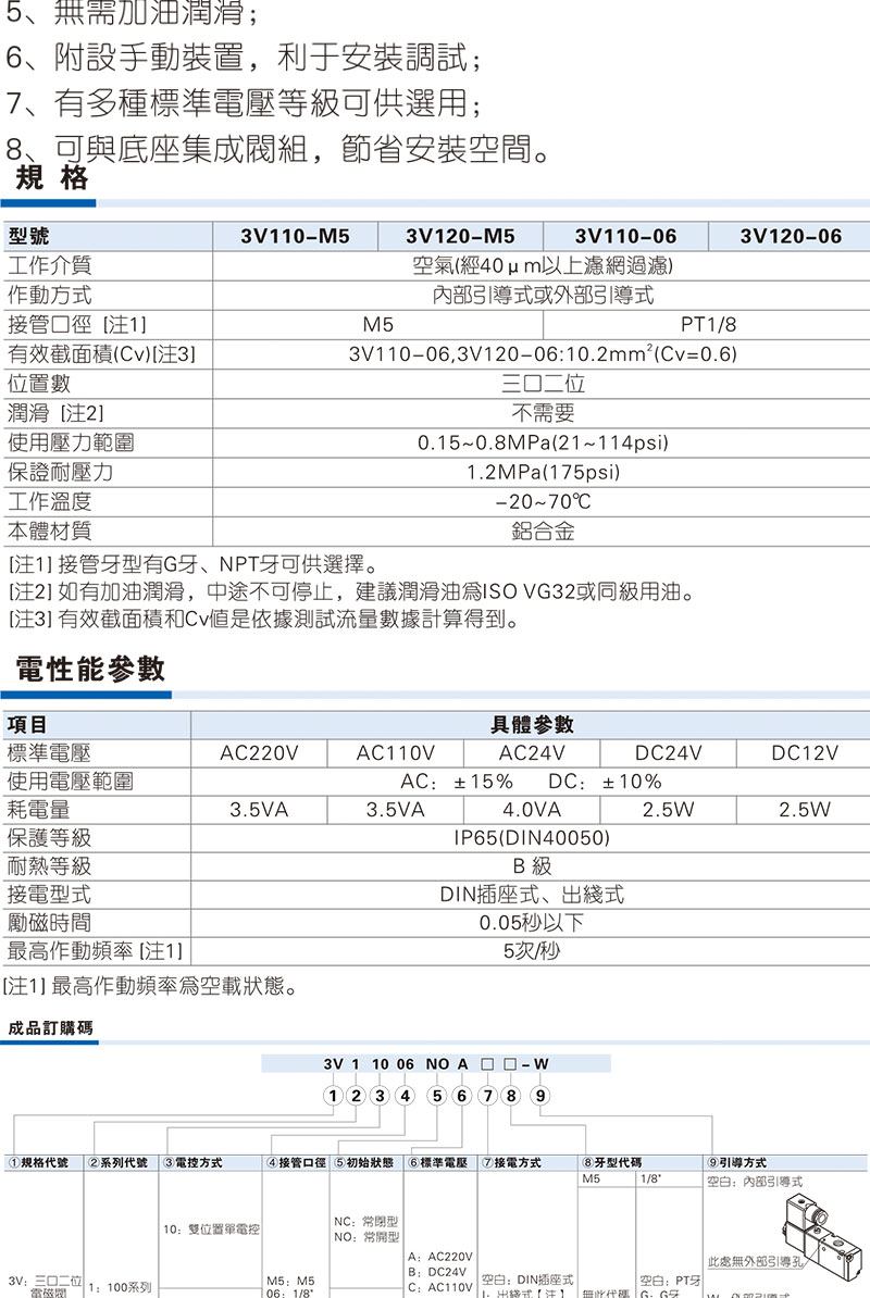 AirTAC原装亚德客3V1系列电磁阀组 3V106B-14F/15F/16F/18F/2 - 百度爱采购